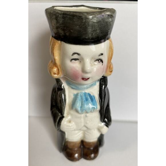 Unbranded | Other | Vintage Ceramic Colonial Style Toby Shot Glass Mug ...